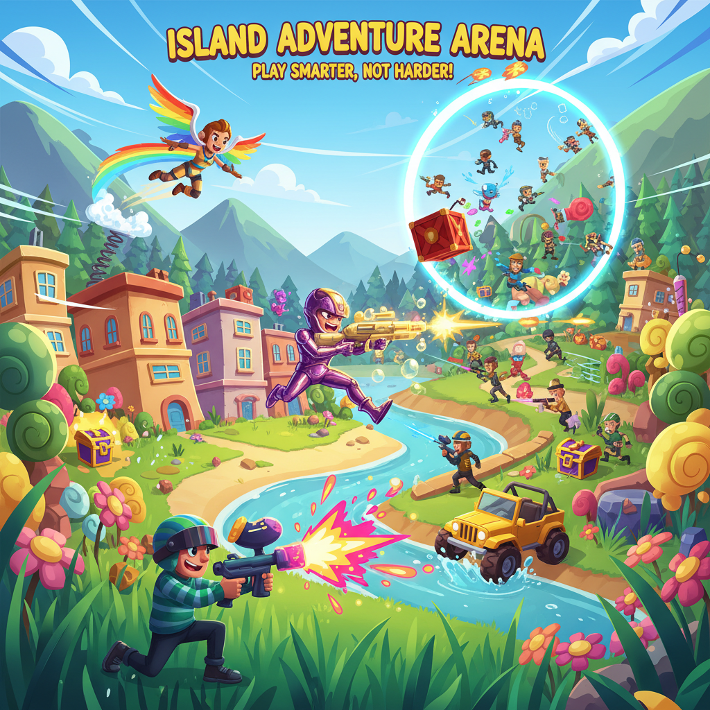 Island Battle Blitz - 3D Open World by Jabali AI
