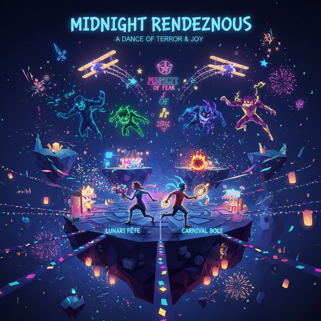 Midnight Revel Run - Monster Chase by Jabali AI