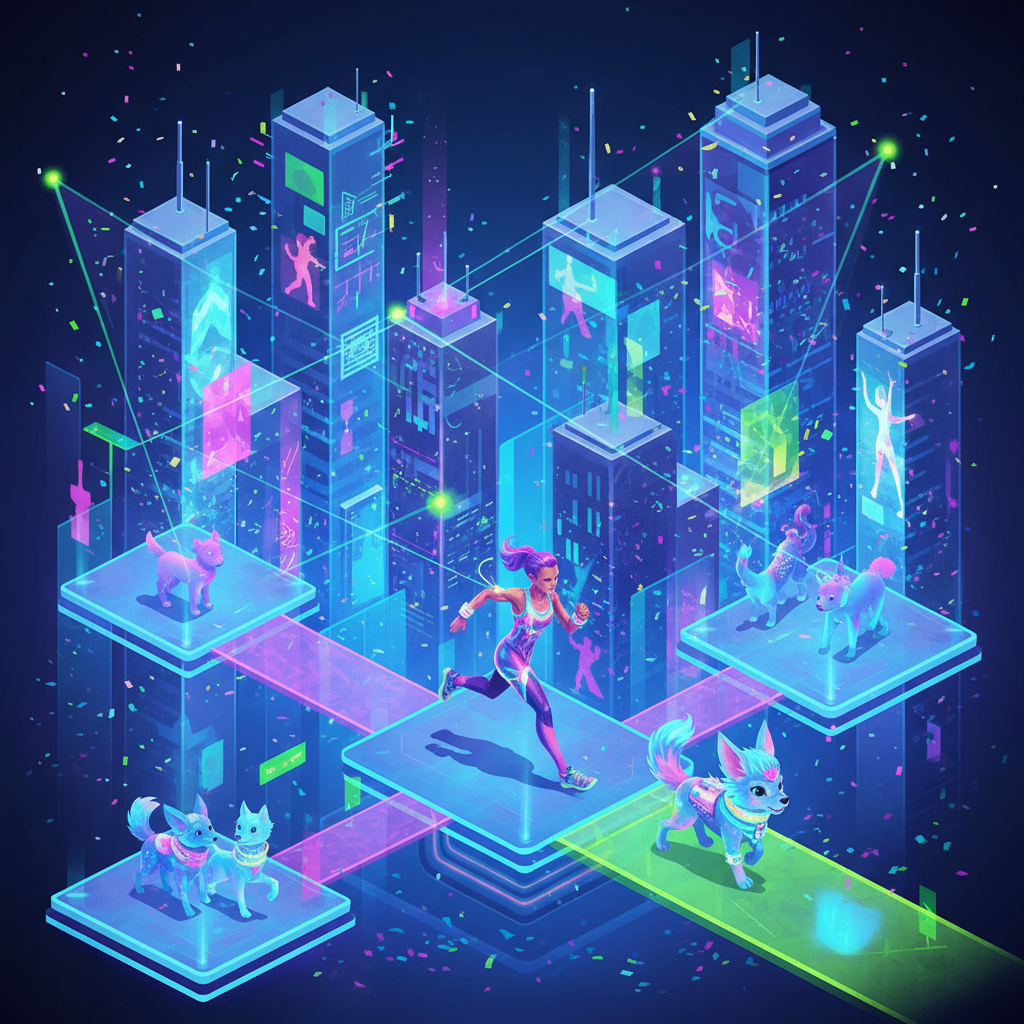 Neon Beat Run - Rhythm Platformer by Jabali AI