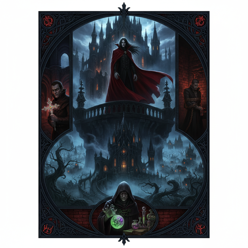 Castle of the Midnight Lord - Adventure RPG by Jabali AI