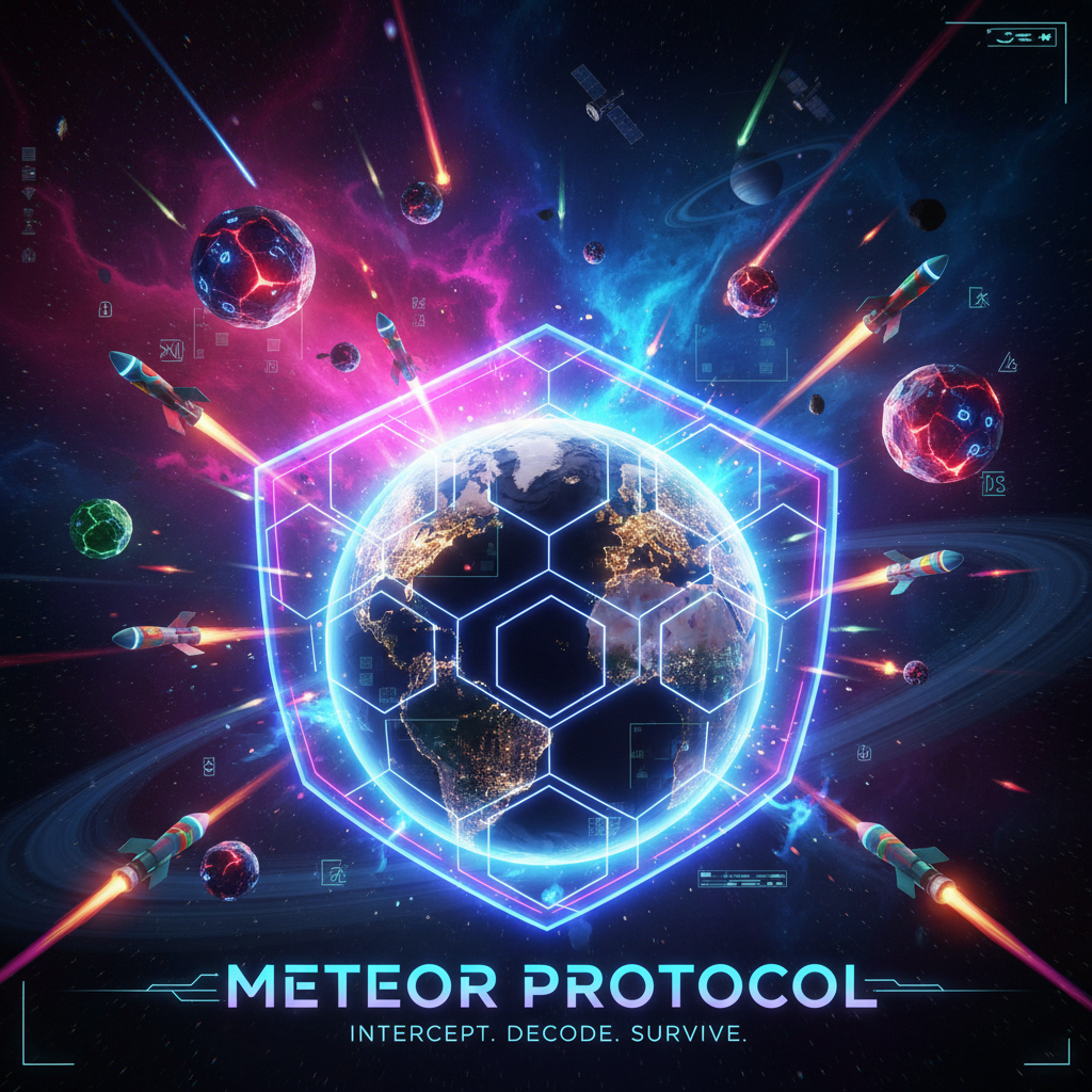 Meteor Protocol - Strategic Defense Arcade by Jabali AI