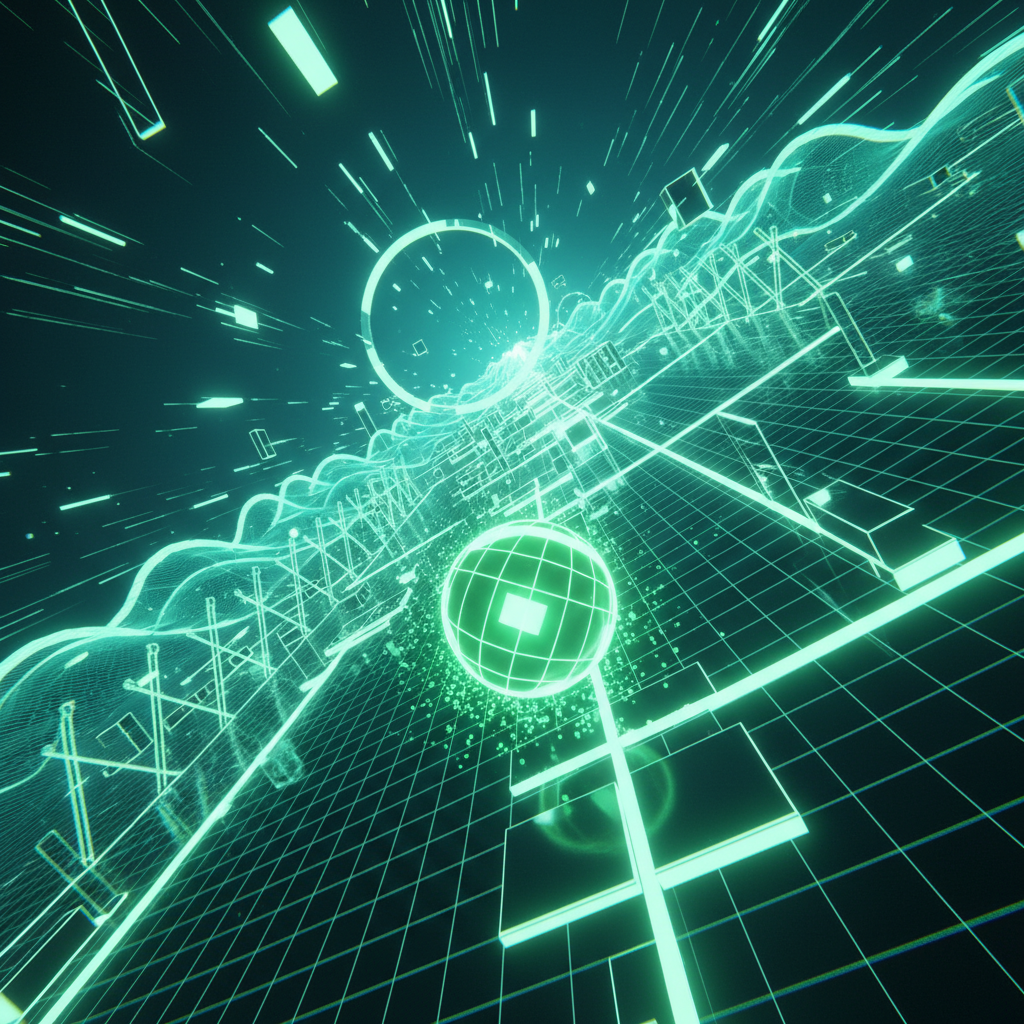 Neon Velocity Run - Block Breaking Arcade by Jabali AI