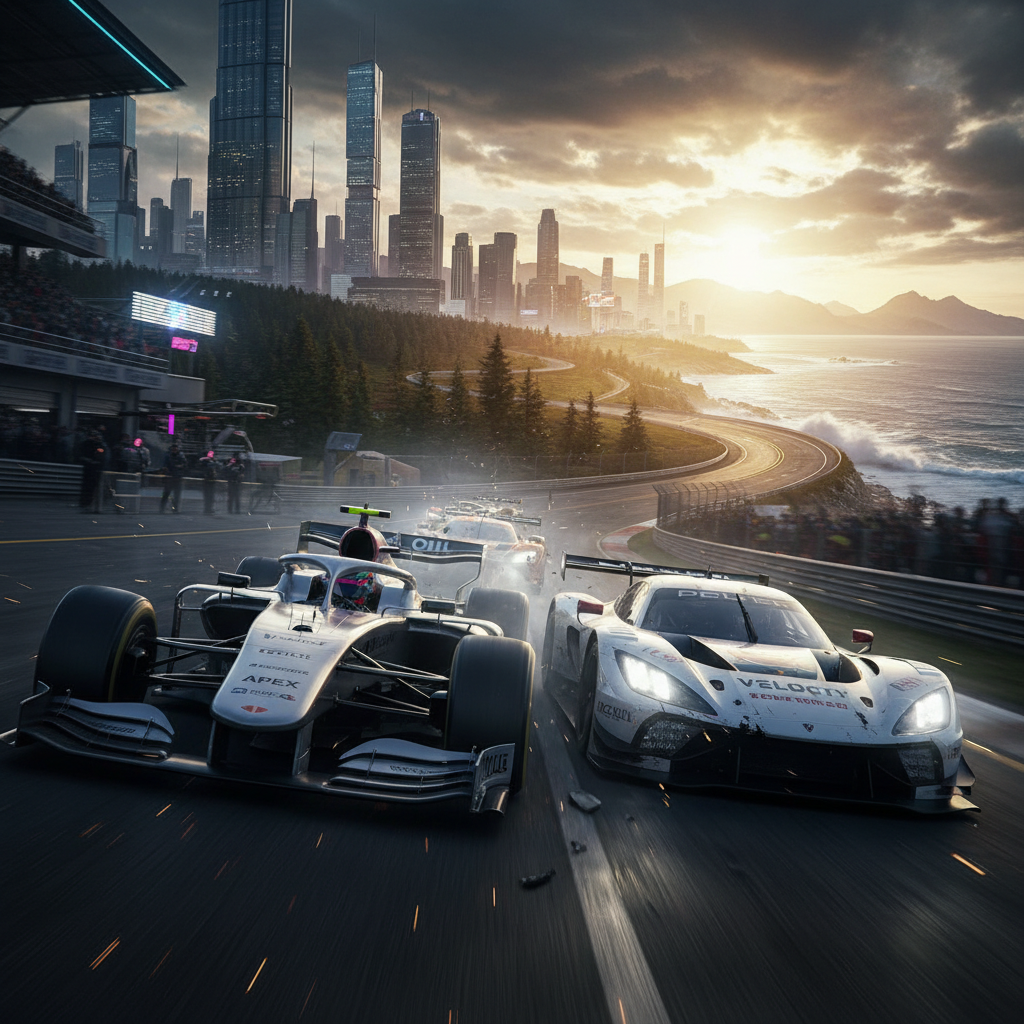 Apex Velocity: Combat Racing - 3D Racing by Jabali AI