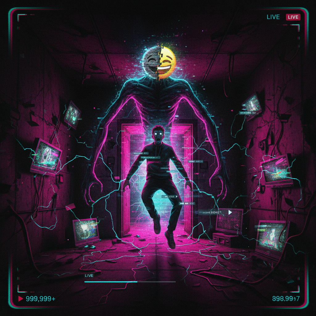 Viral Echoes: Glitch Domain - Monster Chase by Jabali AI