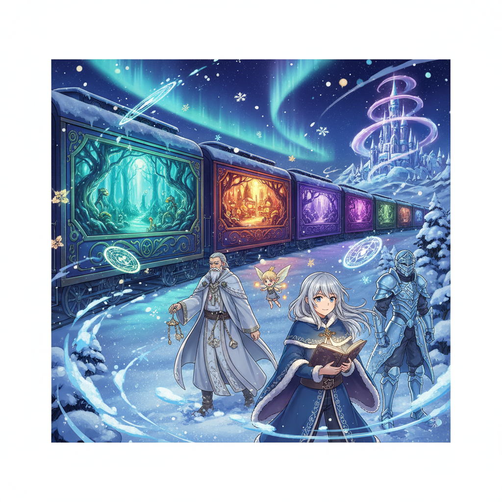 Enchanted Winter Express - Adventure RPG by Jabali AI