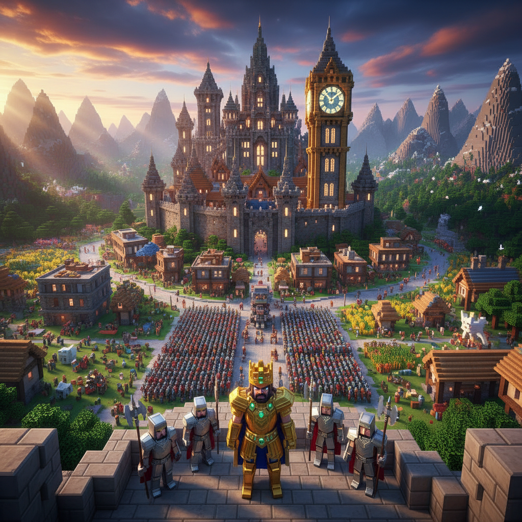 Kingdom Builder's Realm - 3D Open World by Jabali AI
