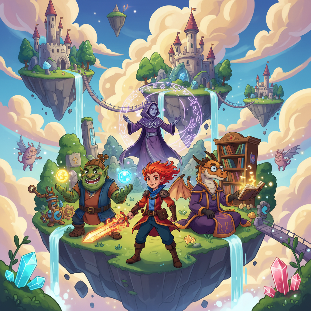 Skyblade Saga - Adventure RPG by Jabali AI