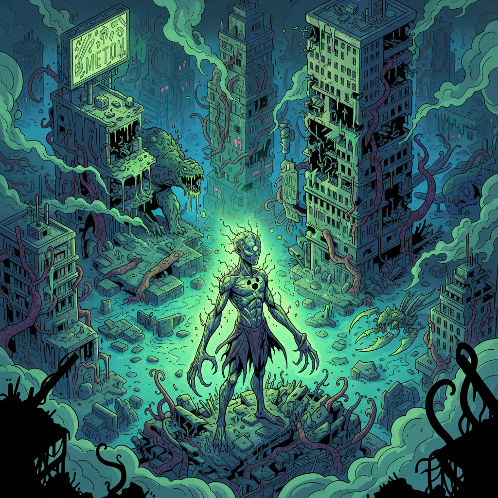 Radcore Metropolis - Dungeon Crawler RPG by Jabali AI
