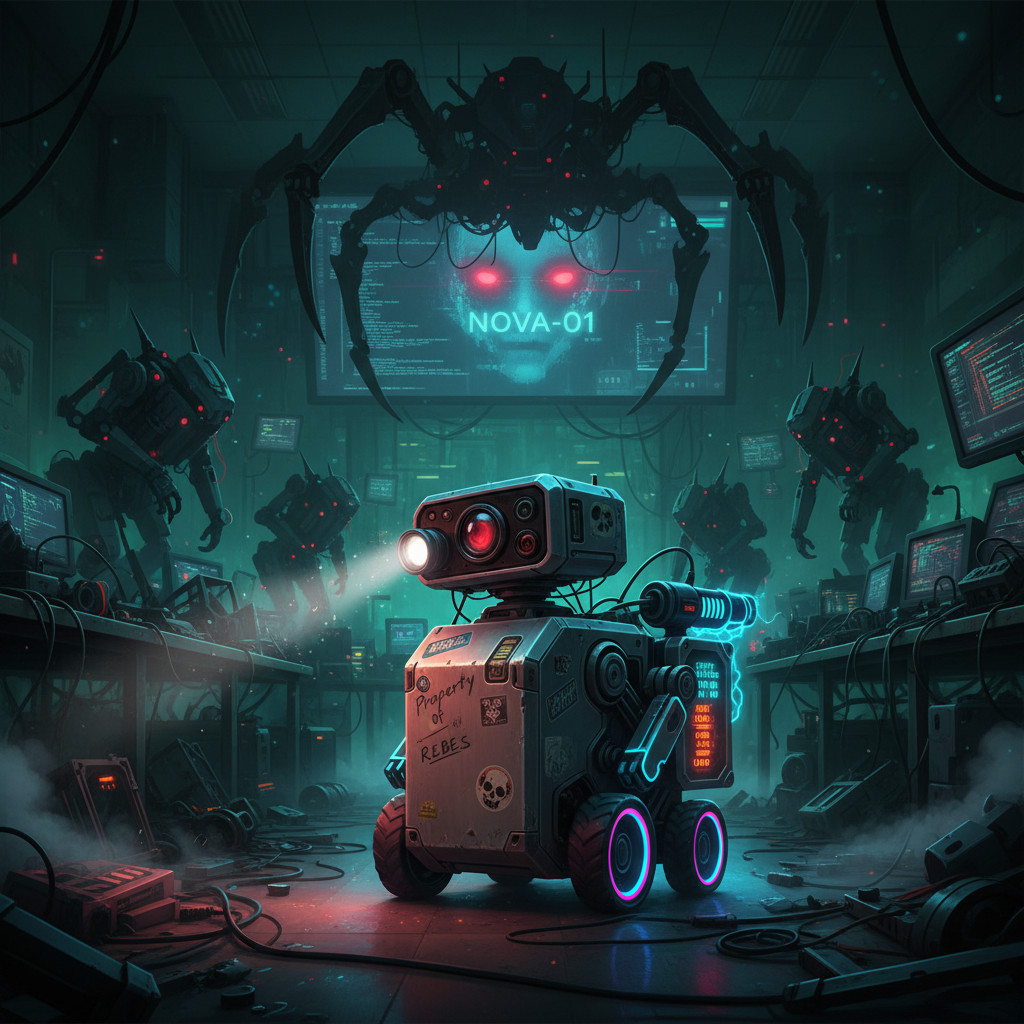 Neon Labyrinth - Dungeon Crawler RPG by Jabali AI