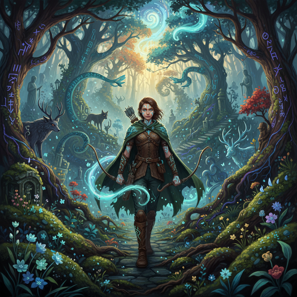 Wildwood Ascendant - Dungeon Crawler RPG by Jabali AI