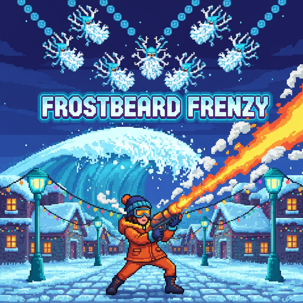 Frostbeard Frenzy - Fixed Shooter Arcade by Jabali AI