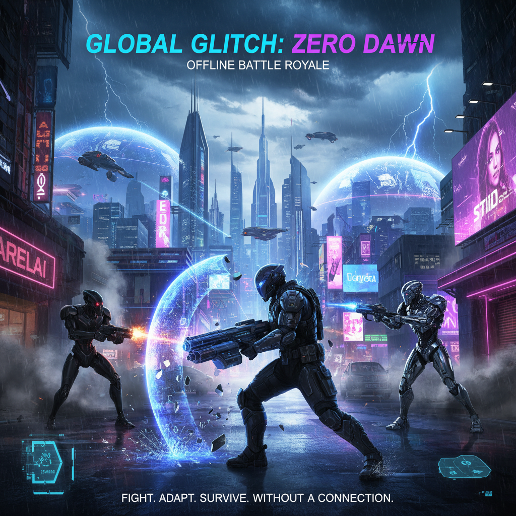 Neon City Survival - 3D Open World by Jabali AI