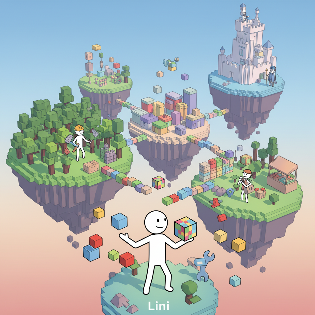 Stick World Cubescape - Adventure RPG by Jabali AI