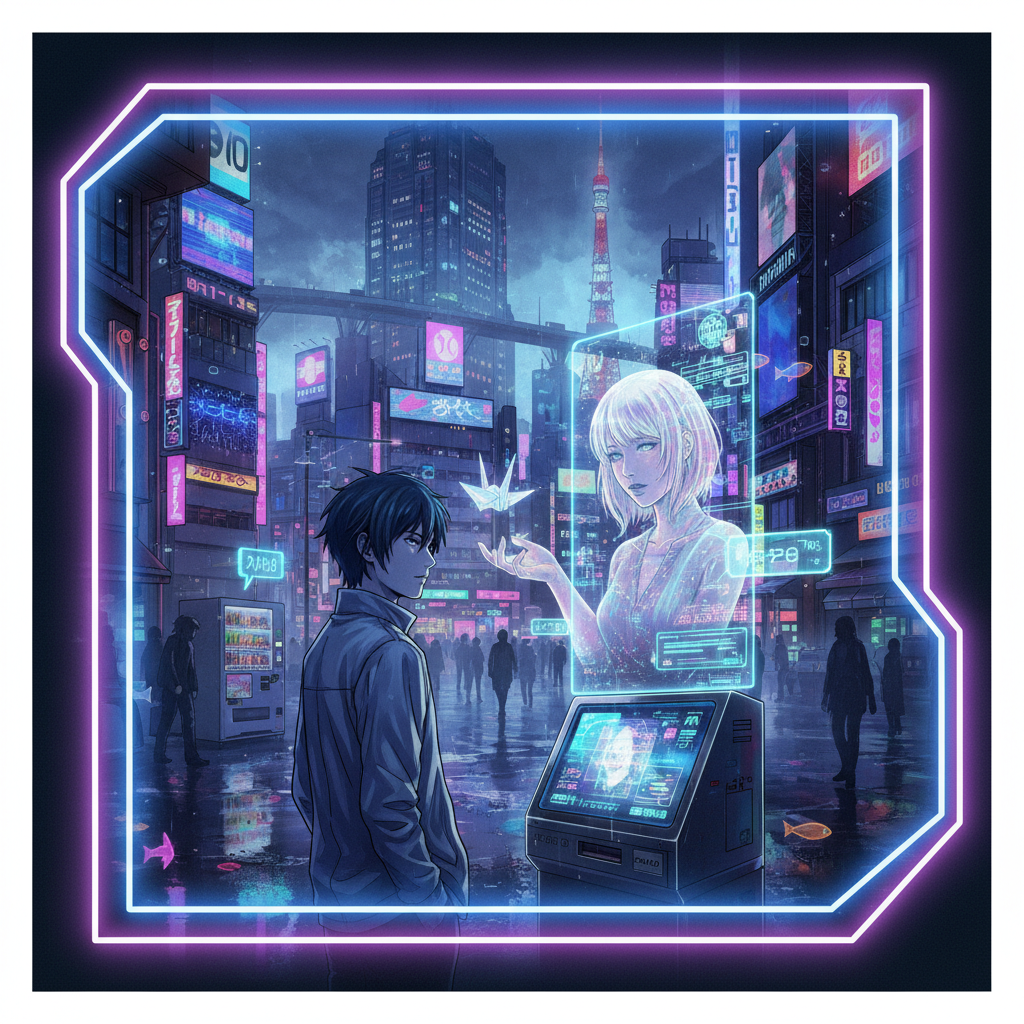 Origami Codes at Shibuya - Branching Interactive Story by Jabali AI