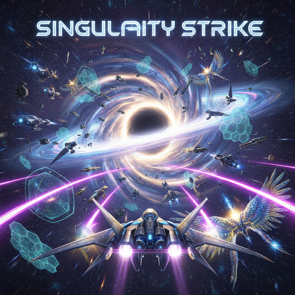 Singularity Strike - Fixed Shooter Arcade by Jabali AI