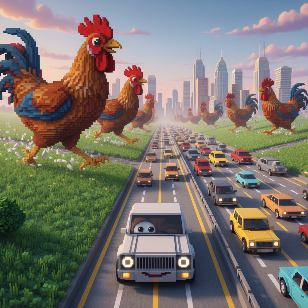 Chicken Runways - Crossing Arcade by Jabali AI