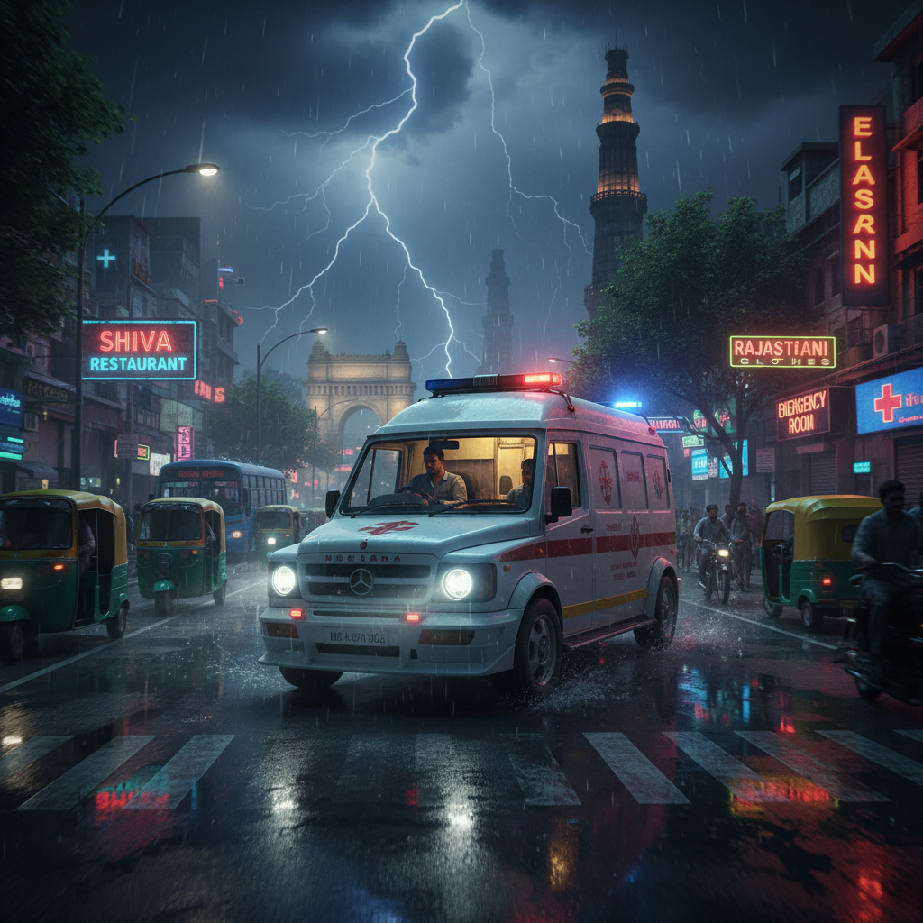 Ambulance Rush: India Rescue - 3D Open World by Jabali AI