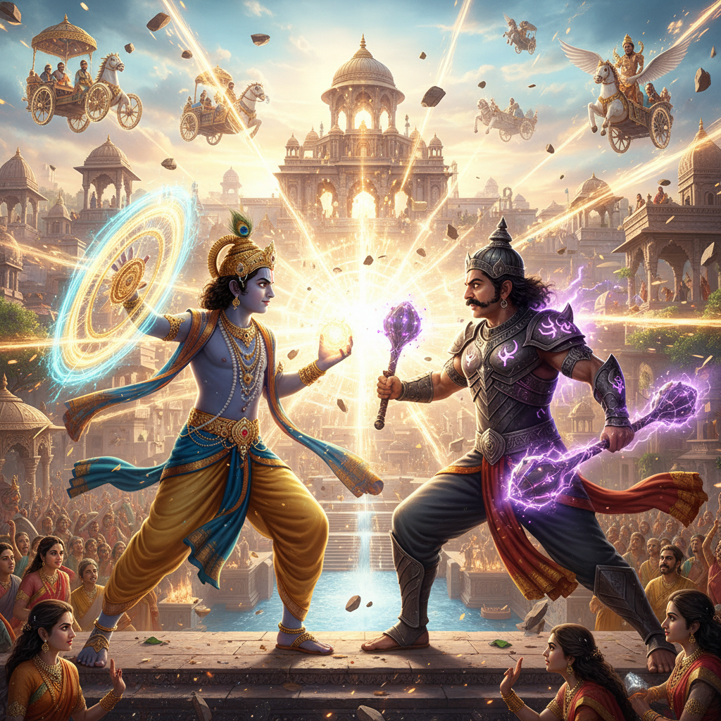 Krishna: Divine Ascendancy - 3D Open World by Jabali AI