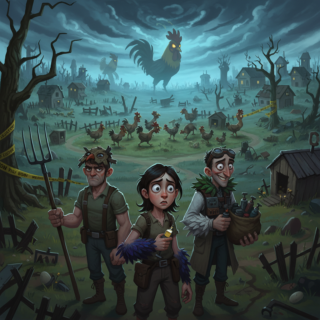 Chicken Run Amok - Adventure RPG by Jabali AI