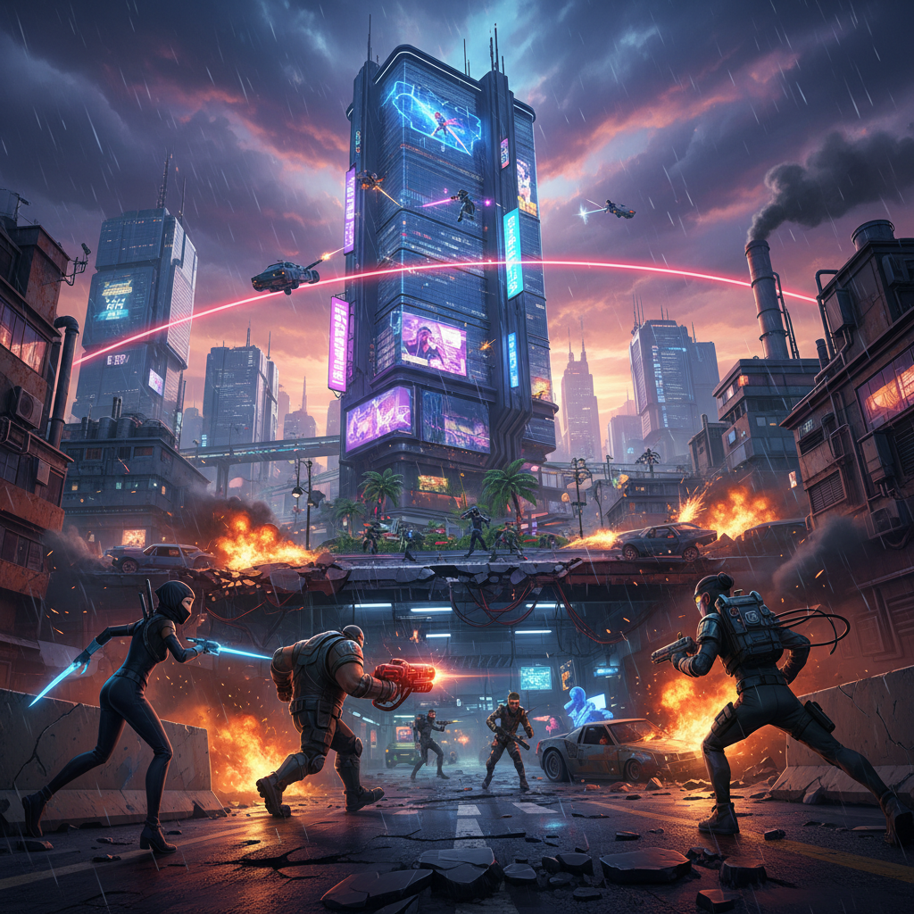Urban Conquest - 3D Open World by Jabali AI