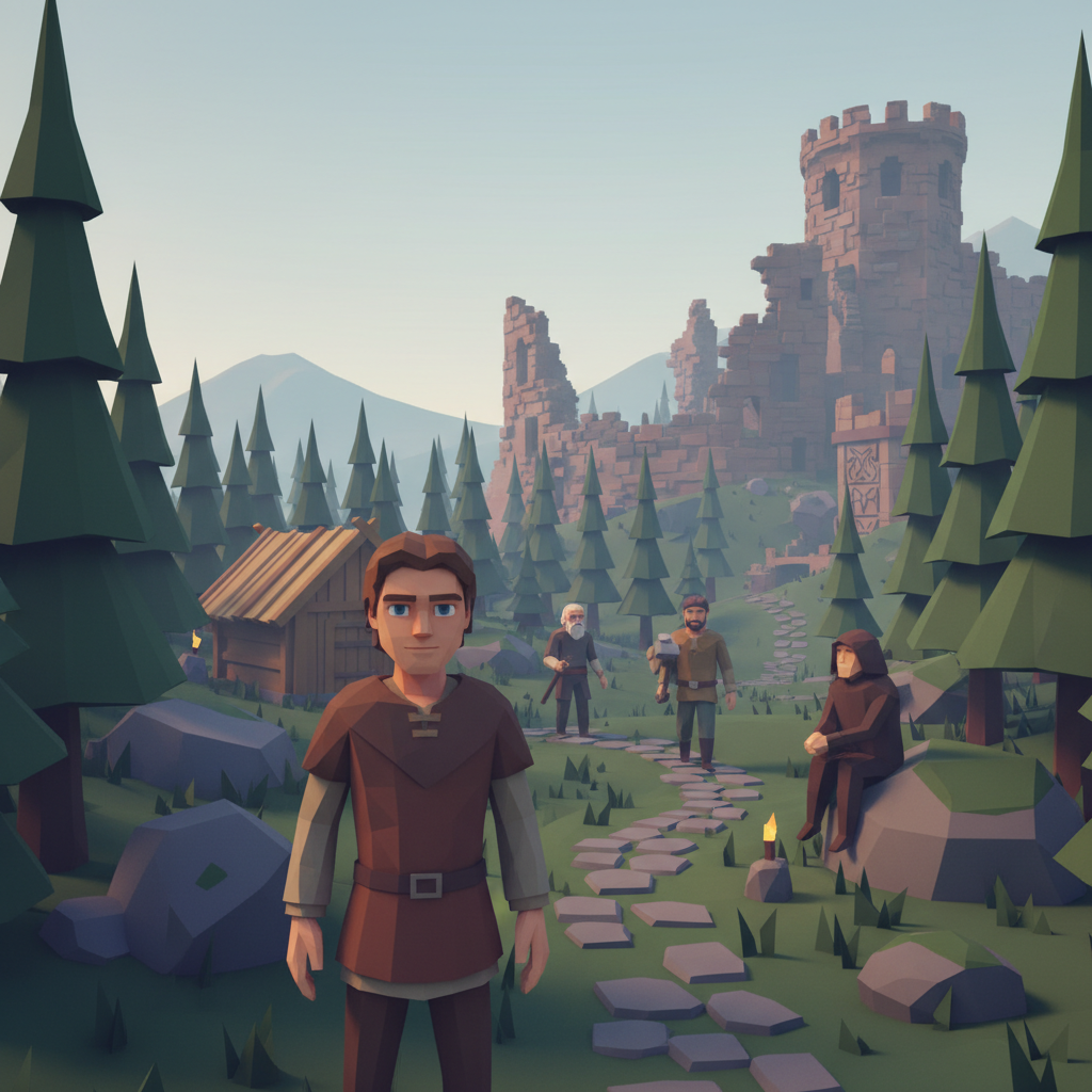 Runes of the North - Adventure RPG by Jabali AI
