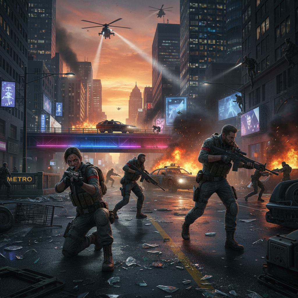 Urban Warfare Arena - 3D Open World by Jabali AI