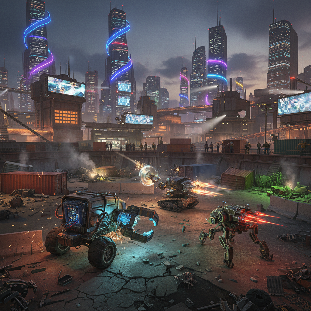 Urban Mech Arena - 3D Open World by Jabali AI