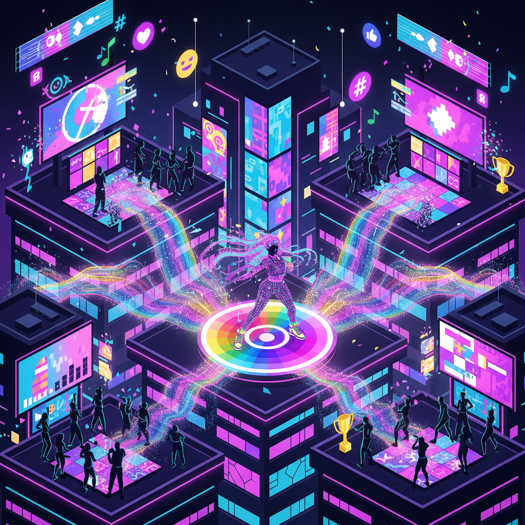 Neon Rhythm Run - Rhythm Platformer by Jabali AI