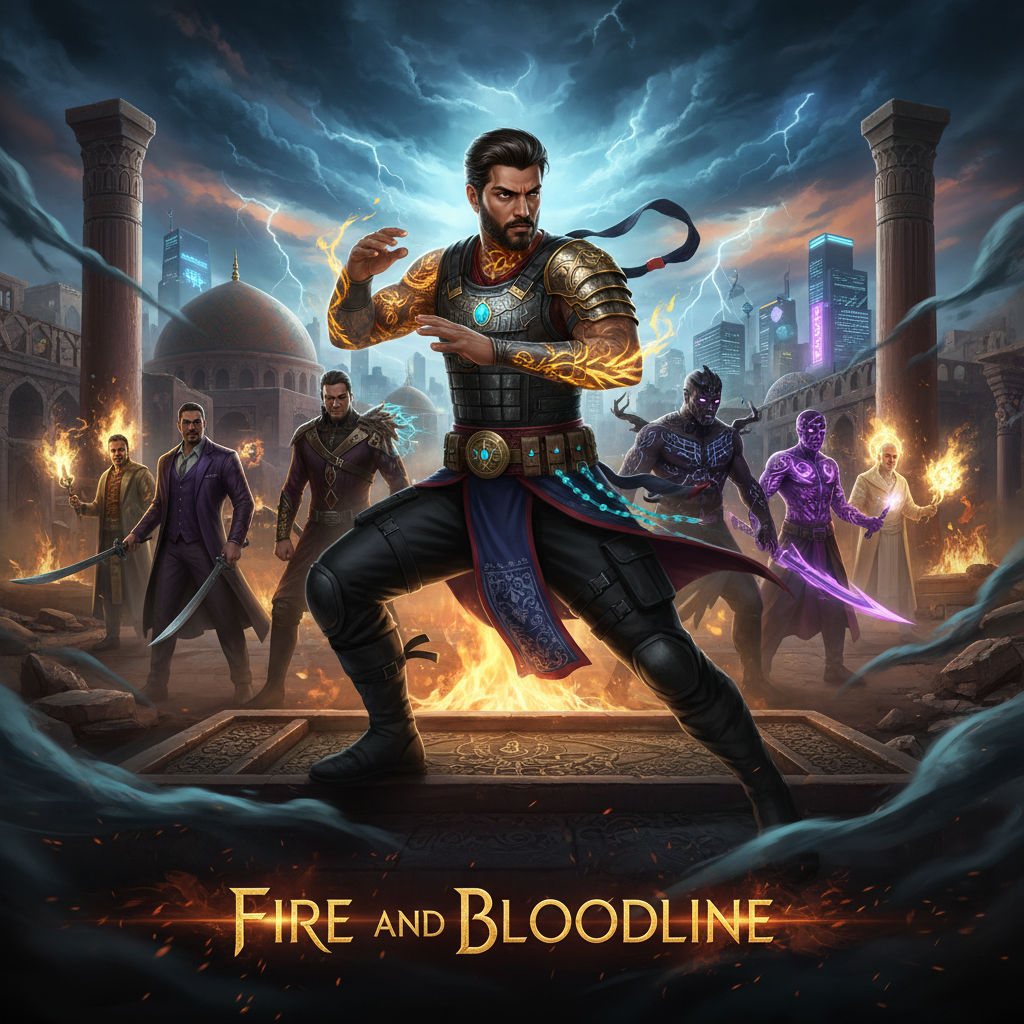 Fire and Bloodline - Maze Shooter Arcade by Jabali AI