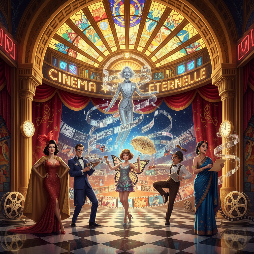 Celluloid Glamour Quest - Trivia Game by Jabali AI