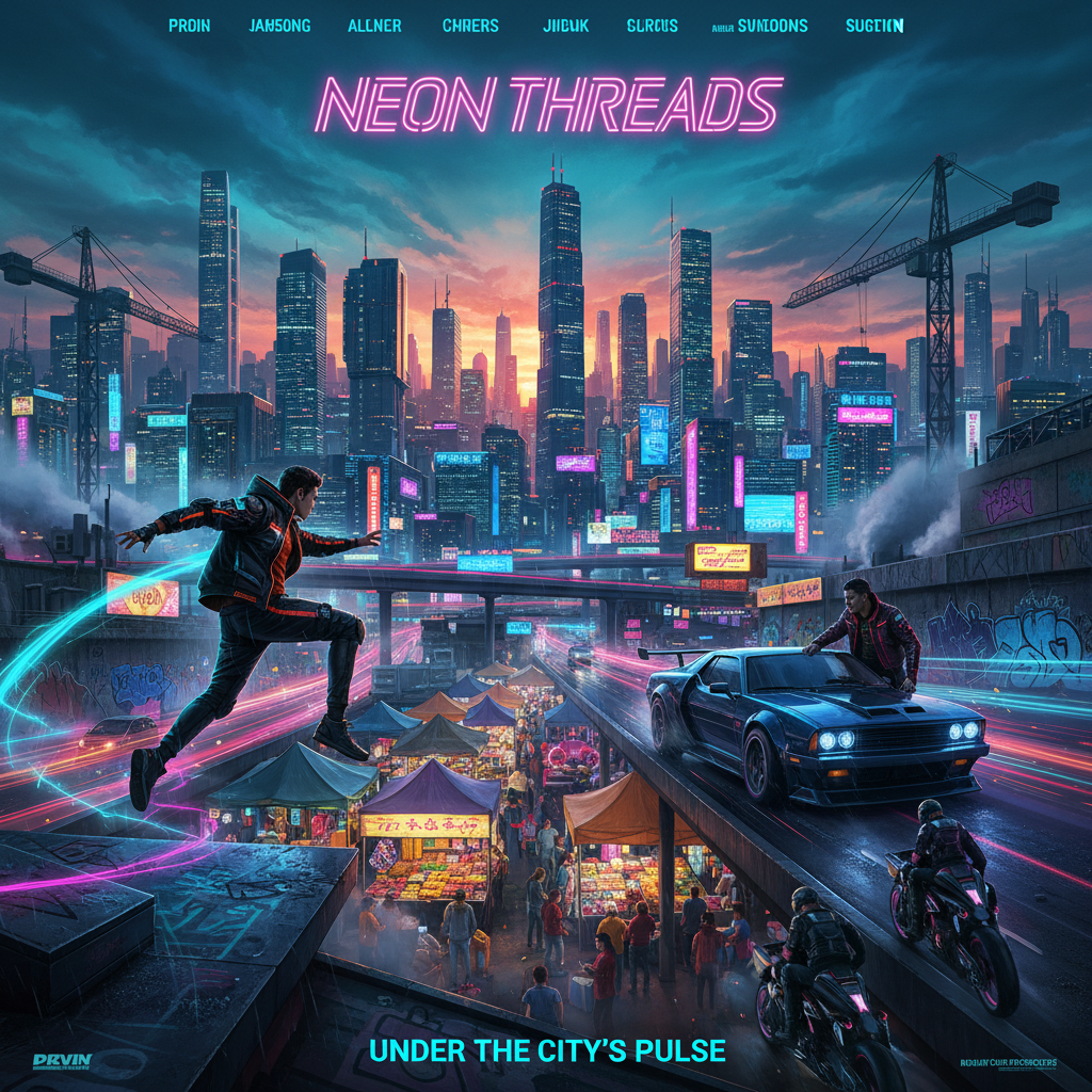 Neon Run: City Rivals - 3D Open World by Jabali AI