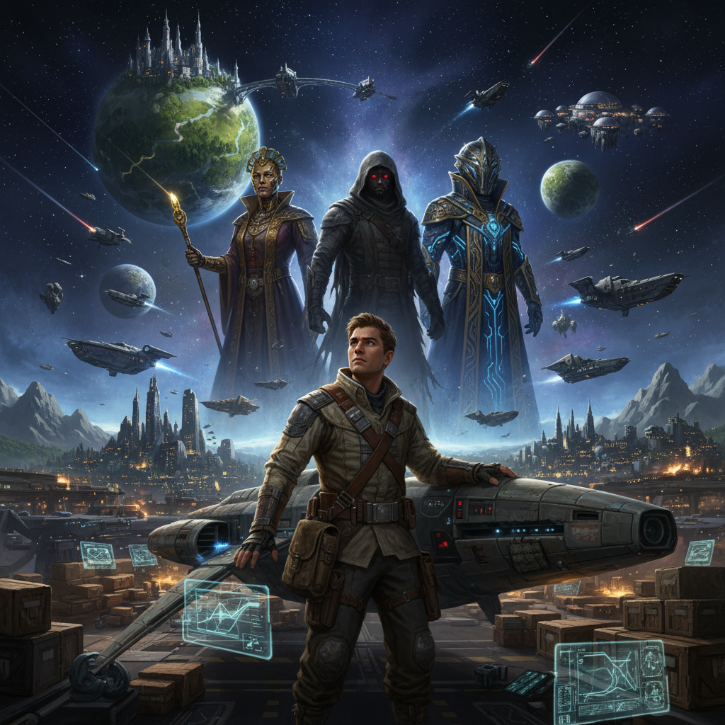 Galactic Frontier: Empires - Adventure RPG by Jabali AI