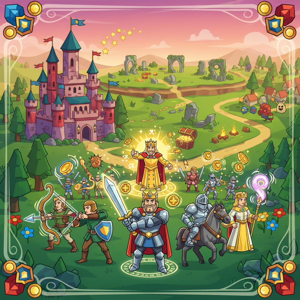 Kingdom Clicker Heroes - Idle RPG by Jabali AI