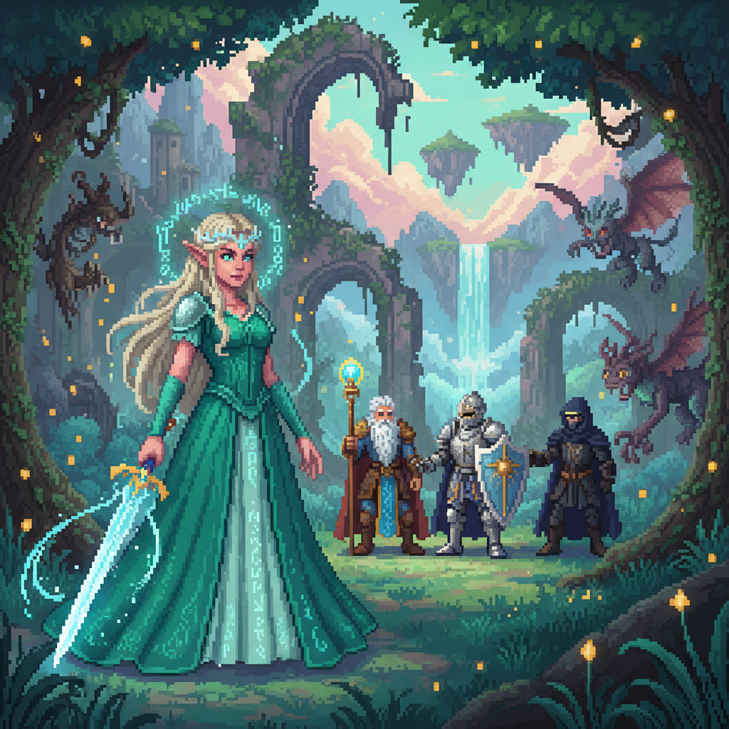 Enchanted Heart Quest - Adventure RPG by Jabali AI