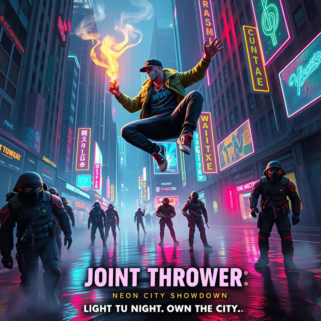 Joint Thrower: Neon Showdown - Maze Shooter Arcade by Jabali AI