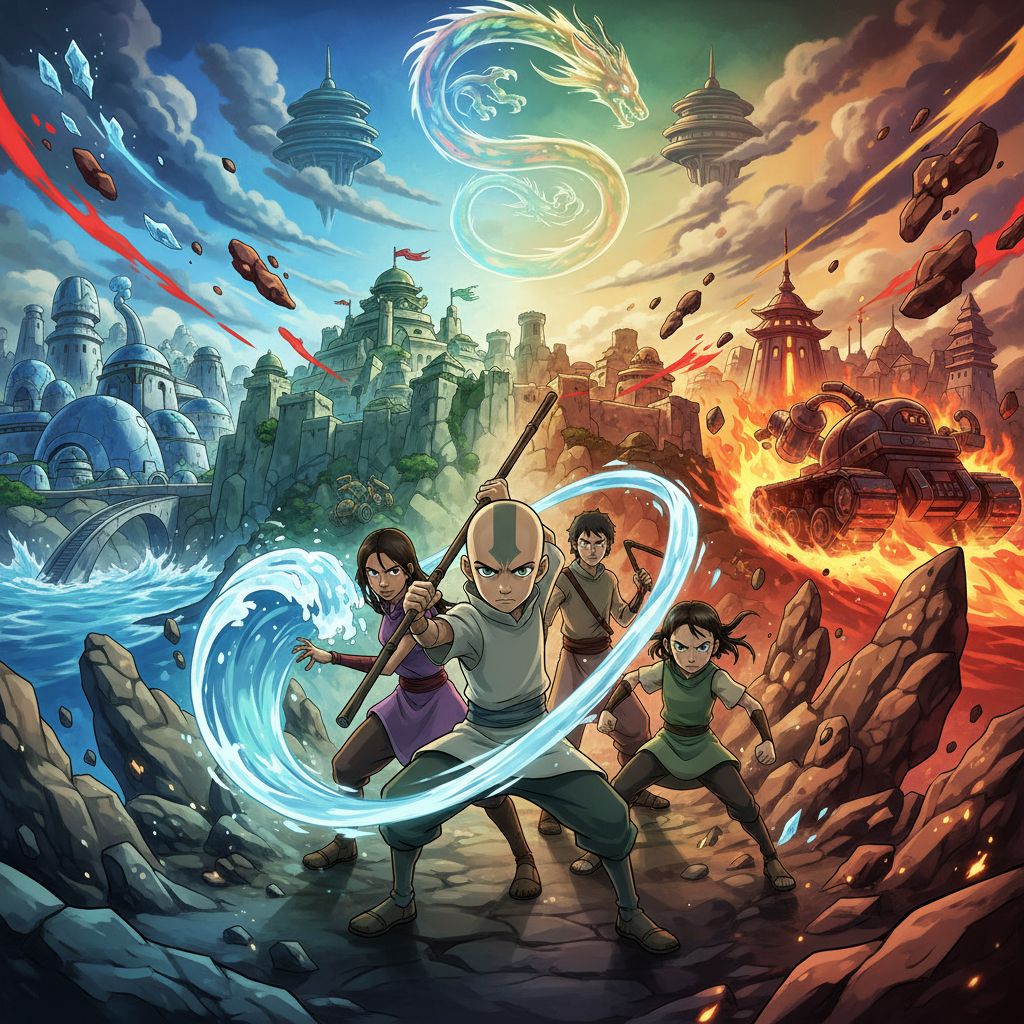 Avatar: The Four Elements - 3D Open World by Jabali AI