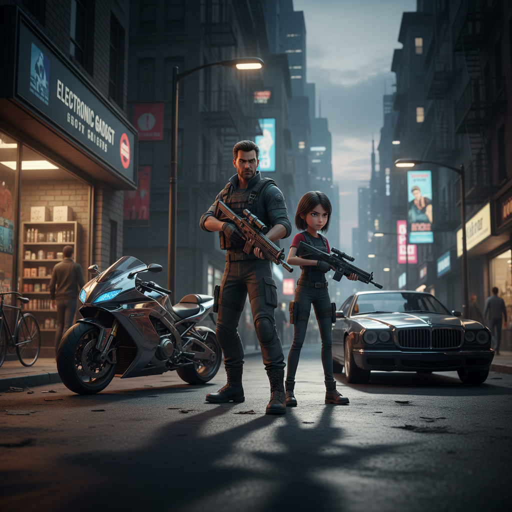 City Realms Unveiled - 3D Open World by Jabali AI