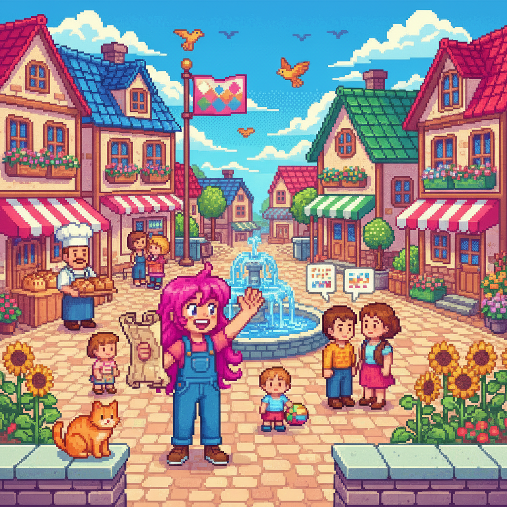 Yui Runs: Pixel Heroes - Adventure RPG by Jabali AI