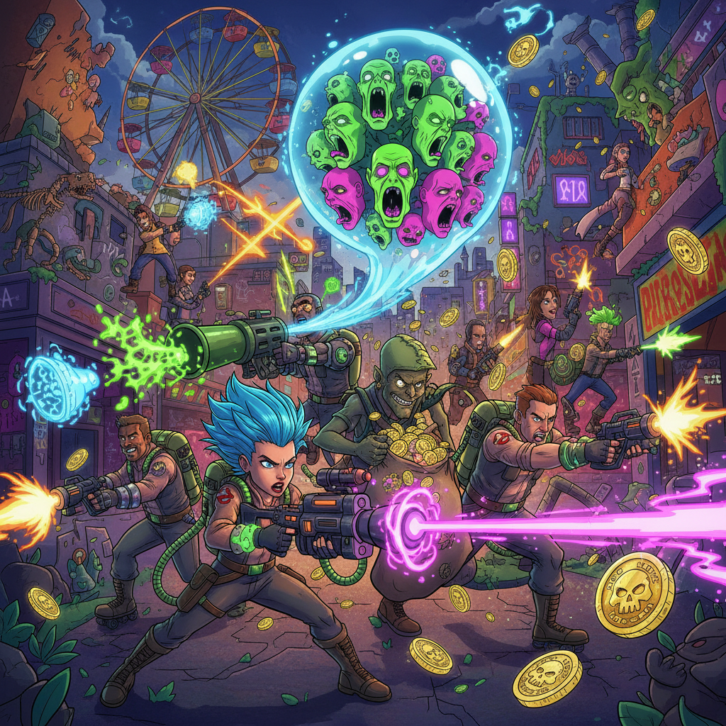 Phantom Funk Force - Directional Shooter by Jabali AI