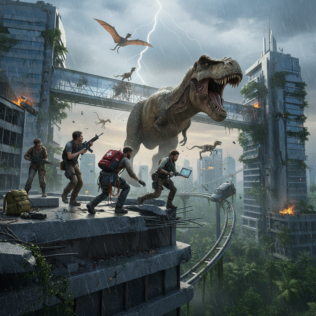 Extinction Run - 3D Open World by Jabali AI