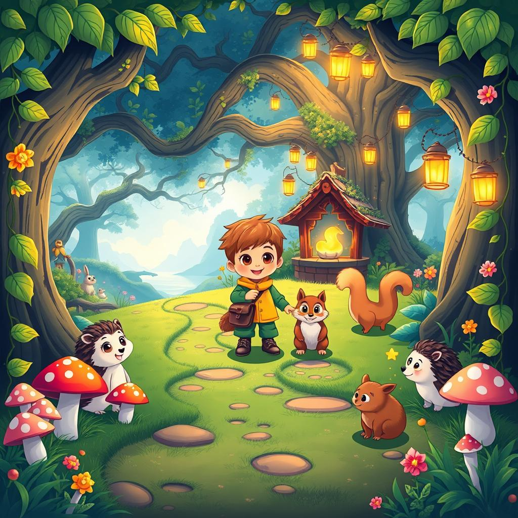 Pipkin’s Fernwhistle Adventure - Branching Interactive Story by Jabali AI