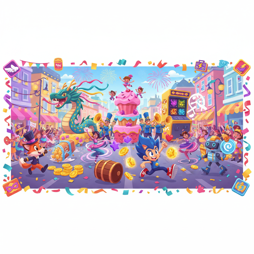 Parade Dash Frenzy - Idle RPG by Jabali AI