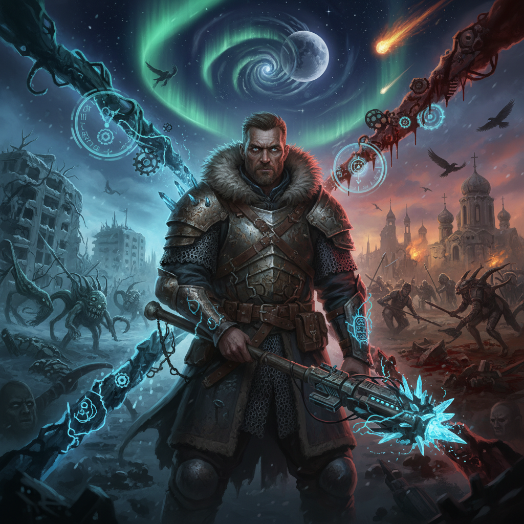 Frostbound Revenant - Dungeon Crawler RPG by Jabali AI