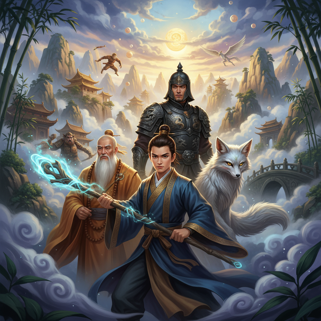 Legends of Mythic China - Adventure RPG by Jabali AI