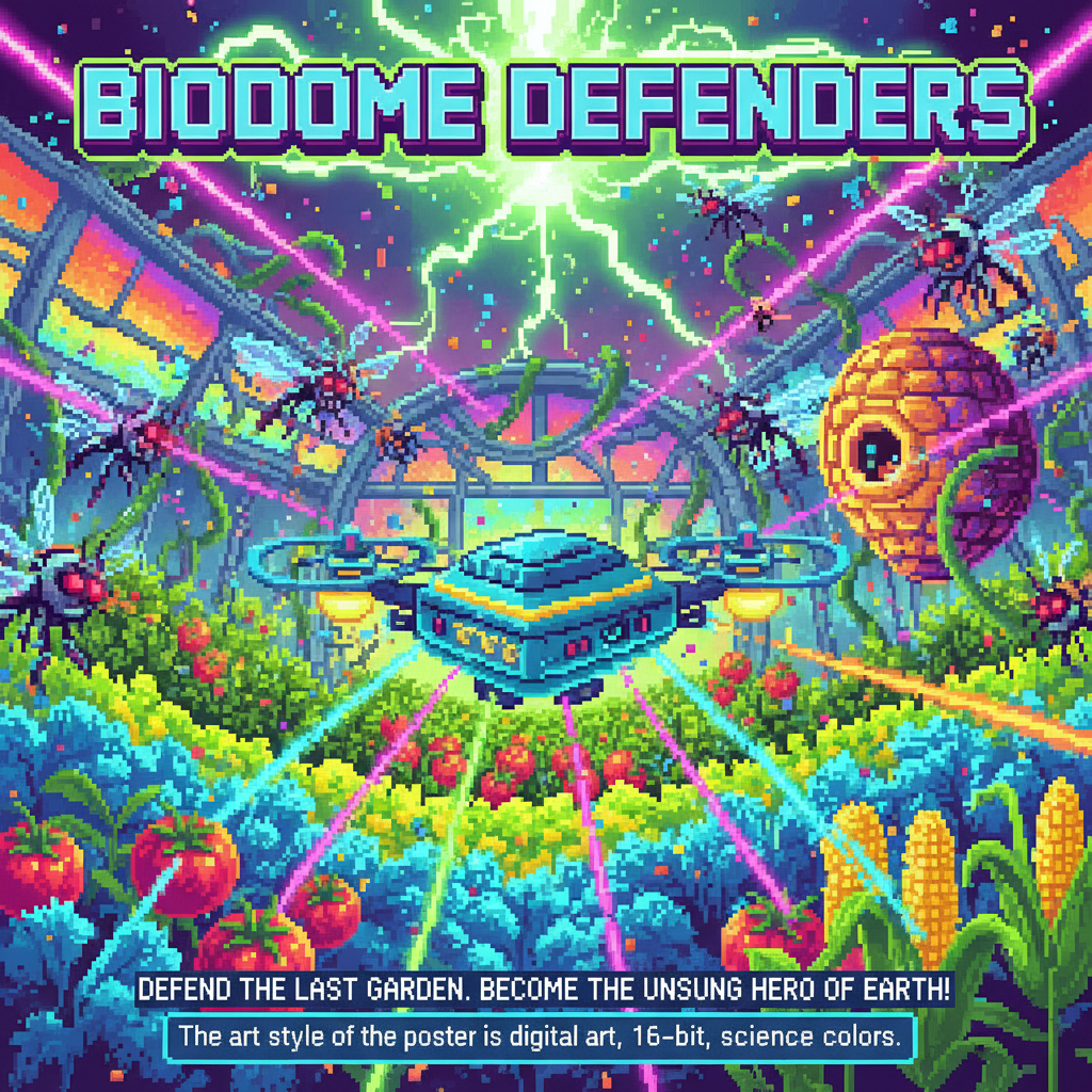 BioDome Defenders - Fixed Shooter Arcade by Jabali AI