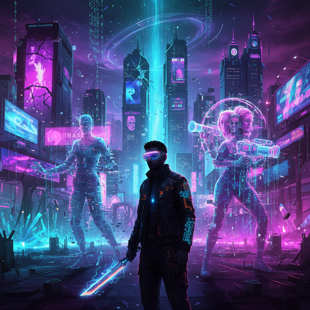 Neon Forgotten - Adventure RPG by Jabali AI