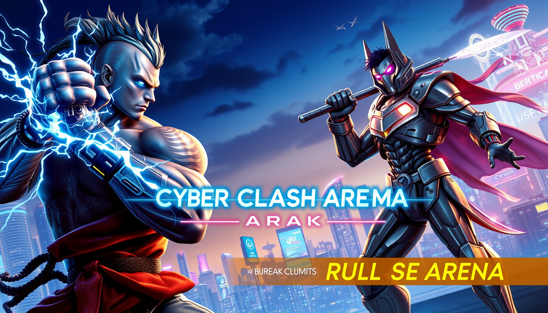 Cyber Clash Arena - Maze Shooter Arcade by Jabali AI