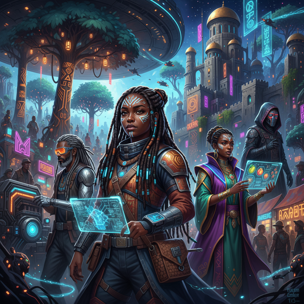 Starroots Ascendant - Dungeon Crawler RPG by Jabali AI
