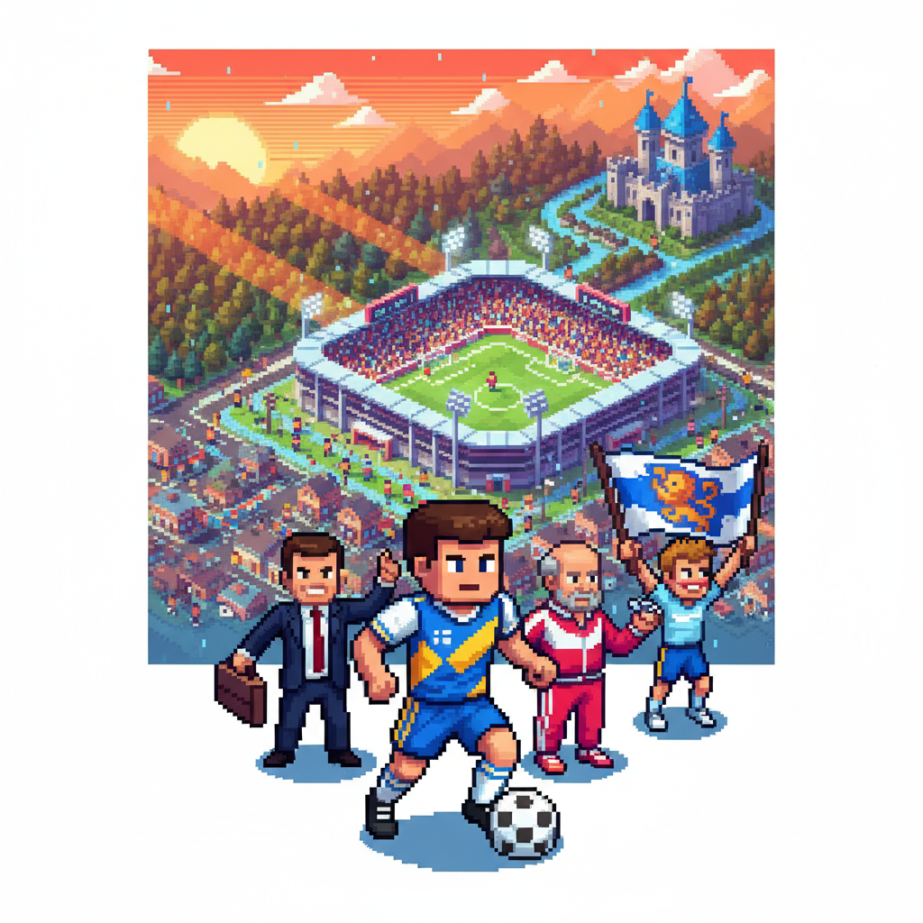 Pixel Football Legends - Adventure RPG by Jabali AI