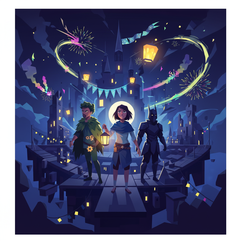 Midnight Sky Maze - Adventure RPG by Jabali AI